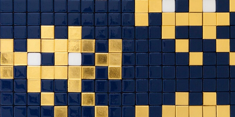 Invader "New Mosaics of Ravenna" - Over the Influence